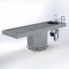 Pedestal Autopsy Table, Elevating & Rotating - 1036-48-MG - Mortech ...